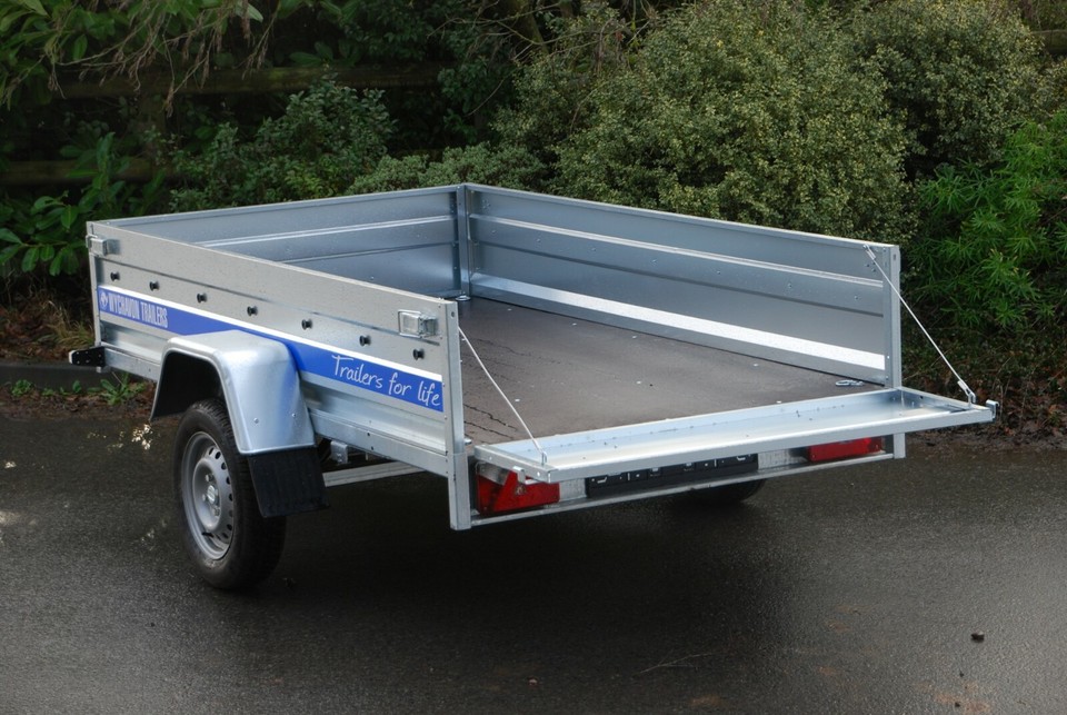 Car Box Trailer 8,7ft x 4ft Single Axle MGW 750kg ALKO Suspension | eBay UK