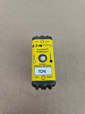 Eaton Bussmann TCF6 Fuse Assembly, 6 Amp Cube Fuse | eBay