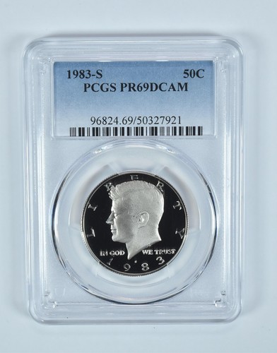 1983-S Kennedy Half Dollar PR69 DCAM PCGS Blue Label *1071 | eBay