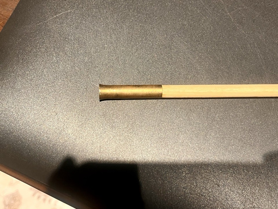 Thompson Center Hawken 28” Ramrod With Brass Ends And Brass Thimbles | eBay