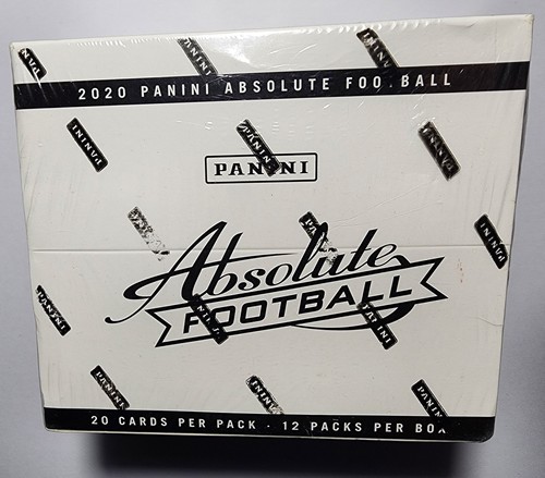 2020 panini absolute football cello jumbo fat pack sealed case KABOOM ...