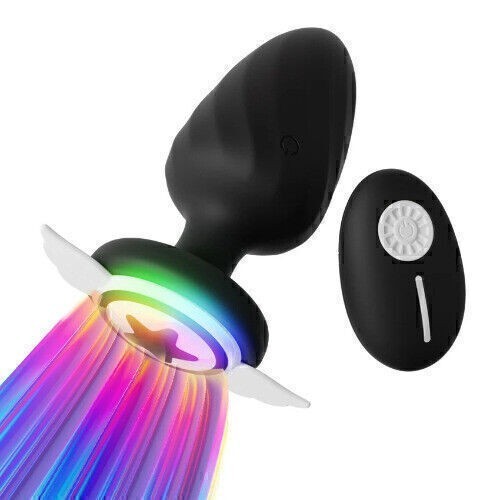Wireless-Remote-Led-Anal-Vibrator-Plug-Toys-Male-Prostate-Massage-Vibrator | eBay