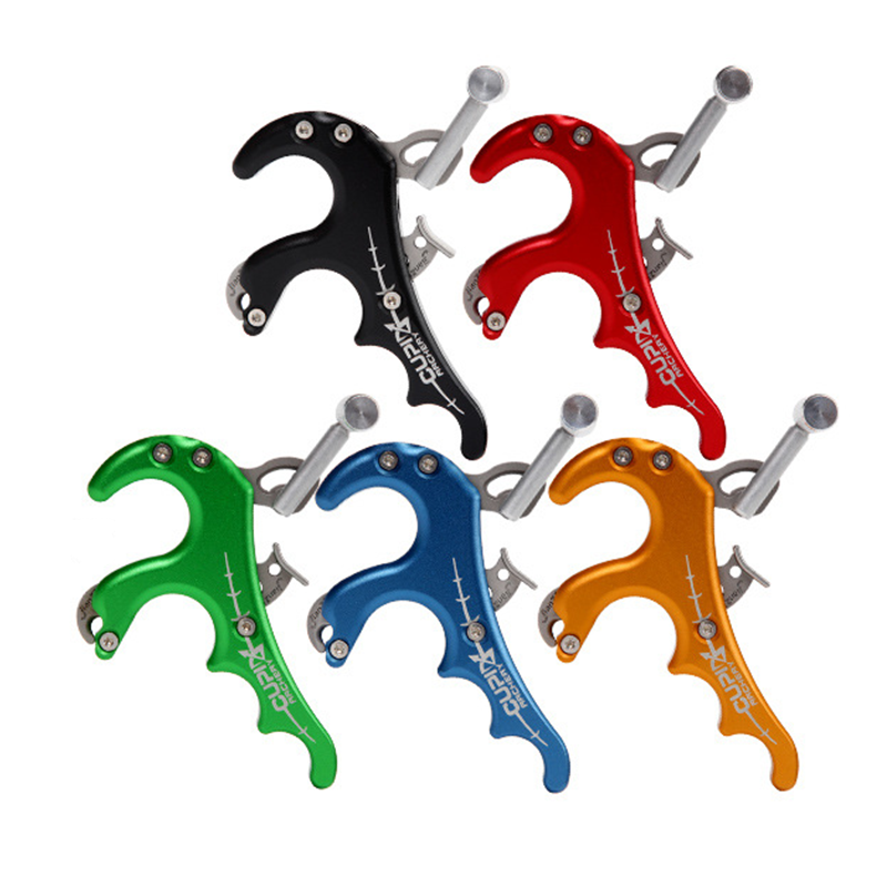 4 Finger Compound Bow Release 4-Finger Archery Release Aid For Compound ...
