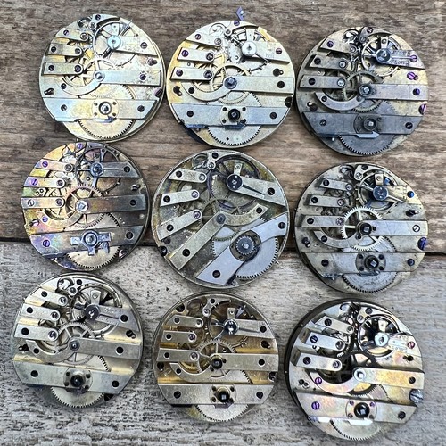 32-37mm Pocket Watch Movements - Ed Geiser, KWKS, Unbranded | eBay