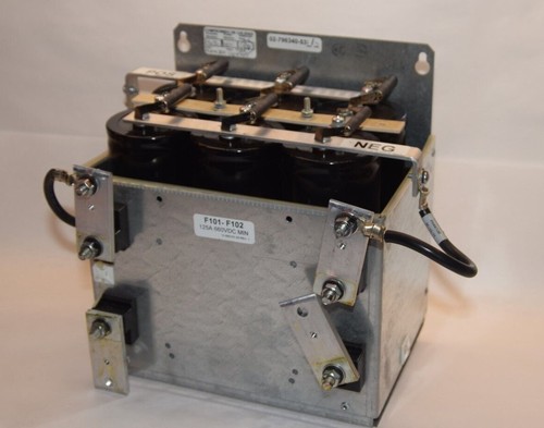 (NEW) EMERSON / LIEBERT 02-796340-53 225kva F101-F102 125A Capacitor ...