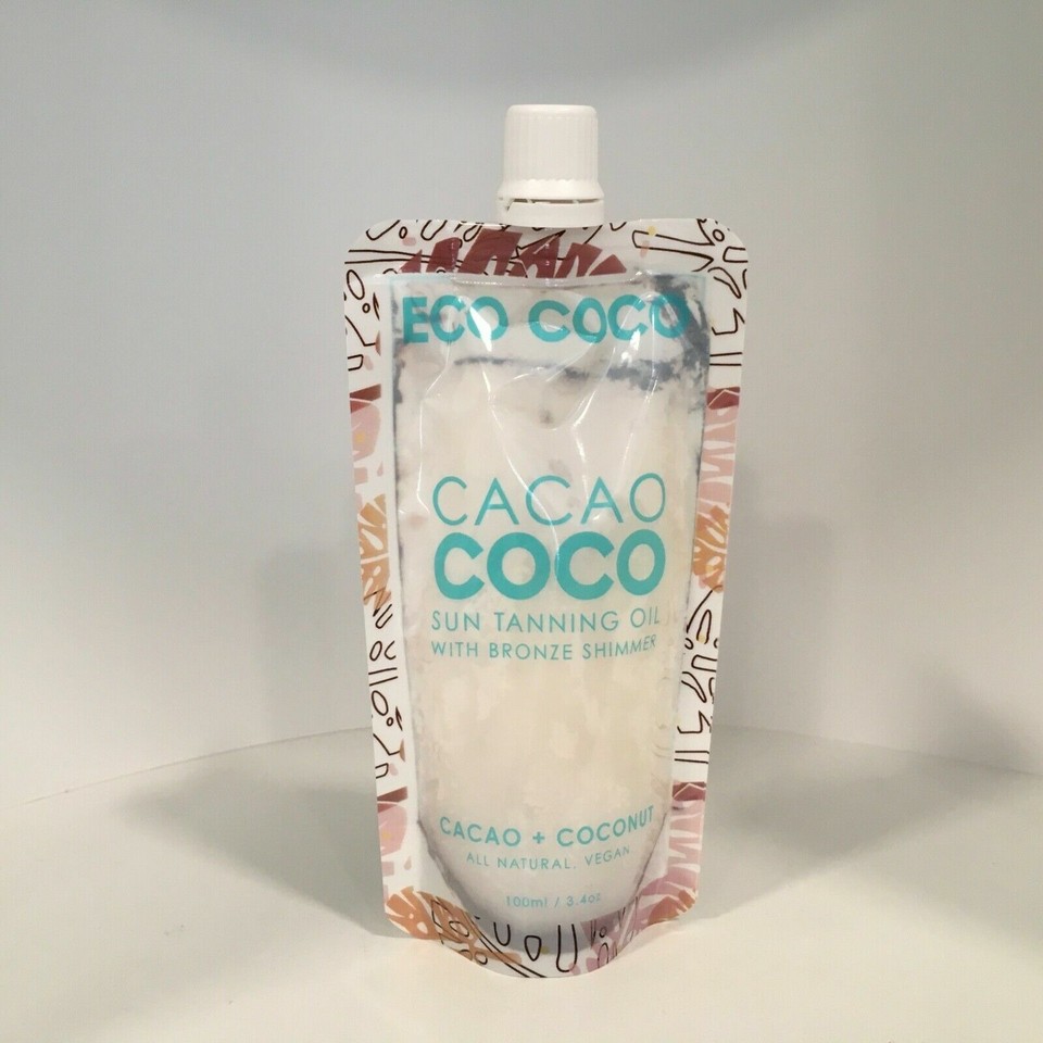 Eco Coco EcoCoco Cacao Coco Sun Tanning Oil 3.4 oz new fresh sealed | eBay
