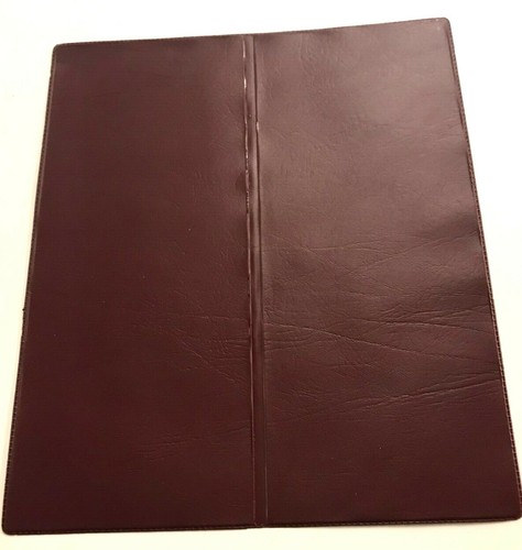 DOUBLE FOLDING LOTTERY TICKET HOLDER/WALLET LEATHER LOOK AND PLAIN ...