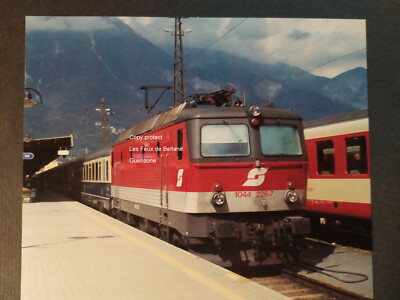 LOCOMOTIVE BB 1044 AUTRICHE carte photo collection lobby card train | eBay