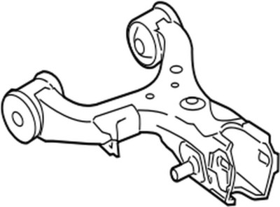 48720-0C010 Toyota Arm assy, rear suspension, no.1 lh 487200C010, New ...