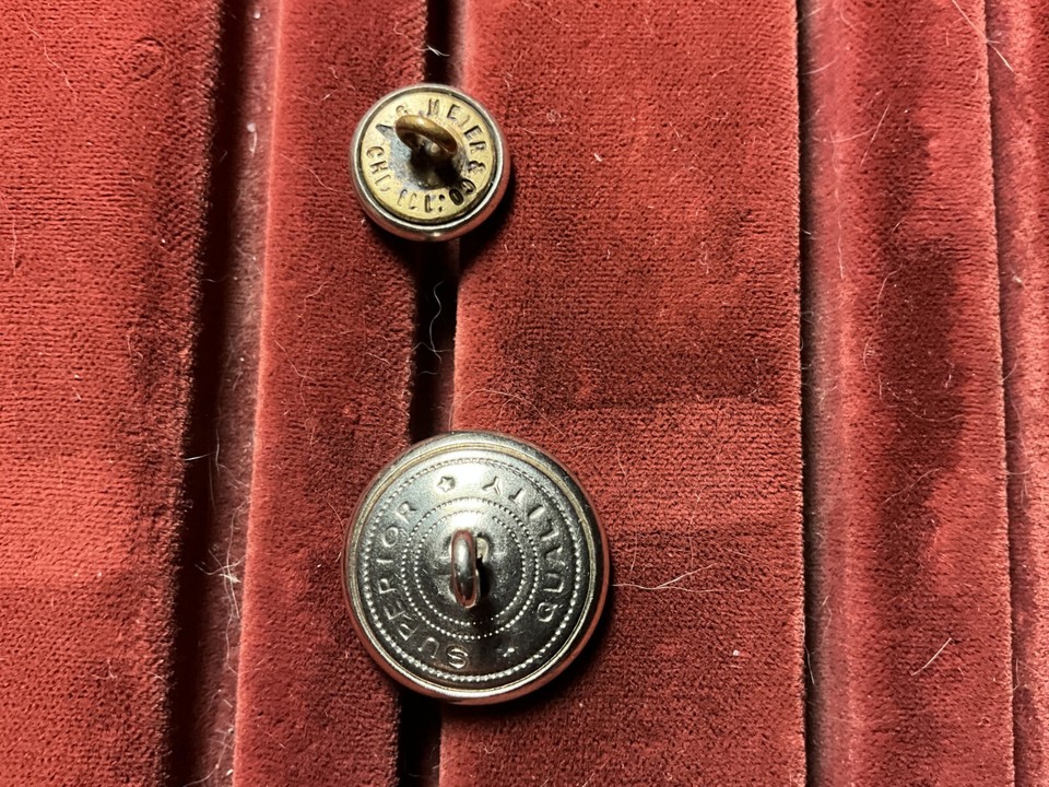 Chicago & Eastern Illinois Railroad Original Uniform Buttons | eBay