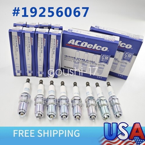 8Pcs 41-993 IRIDIUM SPARK PLUGS AC DELCO 19256067 For Chevy Tahoe GMC ...