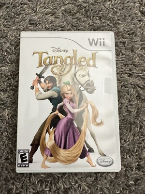 Tangled Nintendo Wii 2010 Disney Video Game Complete With Manual ...