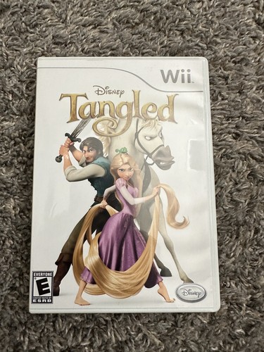 Tangled Nintendo Wii 2010 Disney Video Game Complete With Manual ...