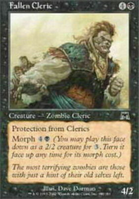 Fallen Cleric - Magic The Gathering - Onslaught - MTG | eBay UK