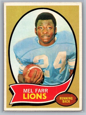 1970 Topps #52 Mel Farr (RC) - EX *TEXCARDS* | eBay