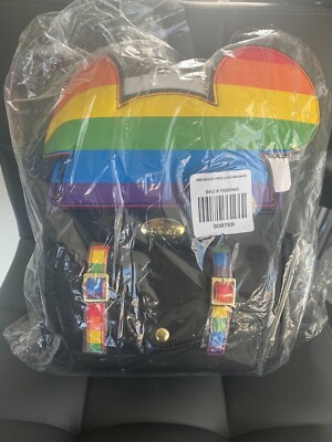 Pride Loungefly Disney mini backpack multicolor | eBay