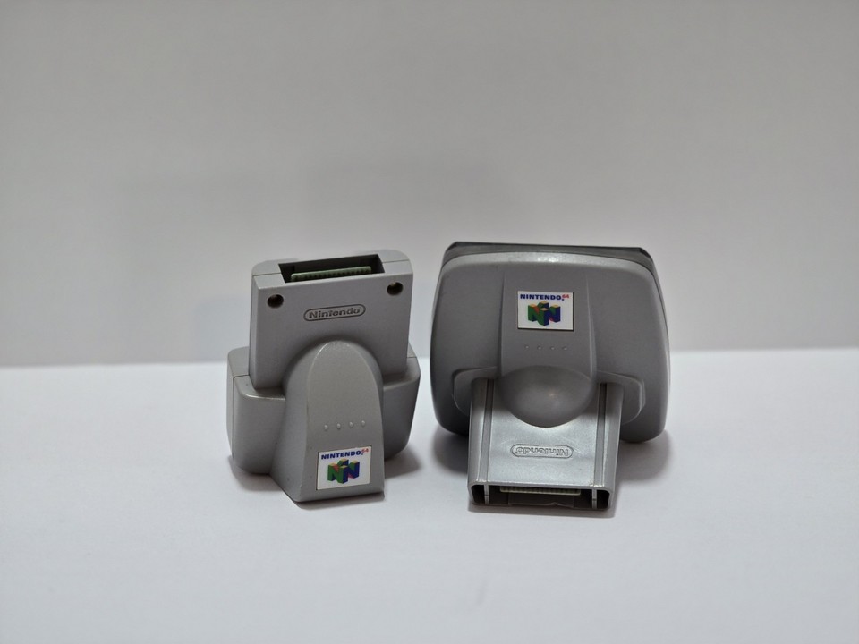 Nintendo 64 N64 Rumble Pack NUS-013 And Transfer Pack NUS-019 | eBay