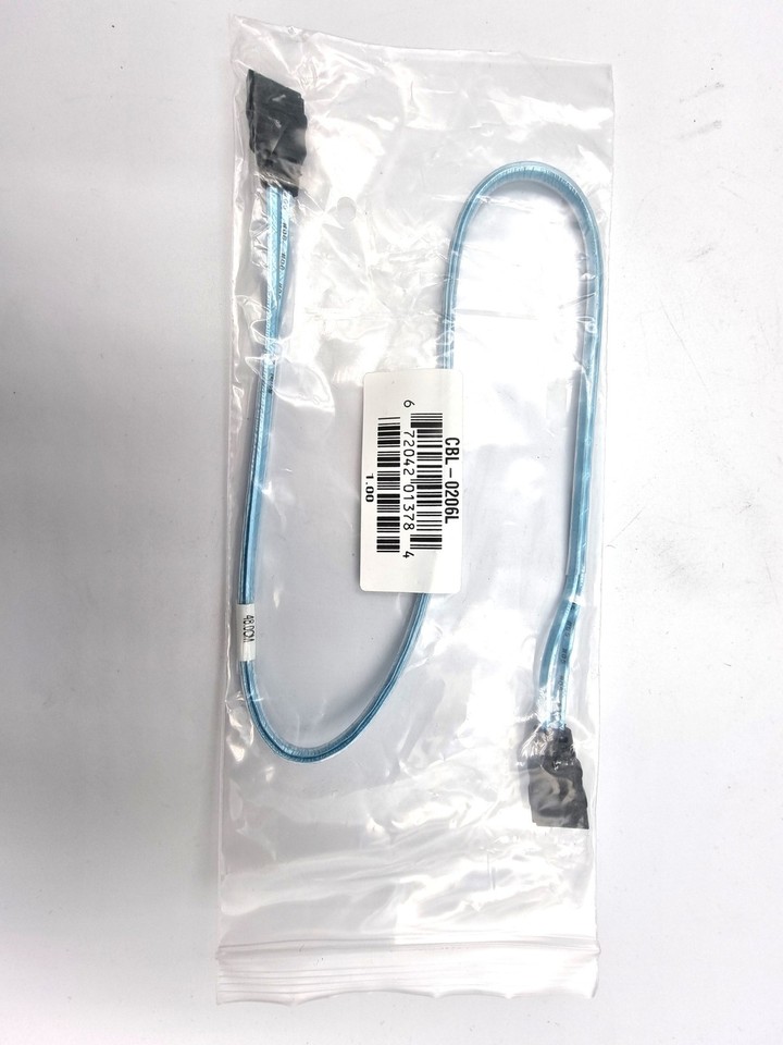 CBL-0206L Cable SUPERMICRO Round SATA cable 0.55 m Black, Blue | eBay