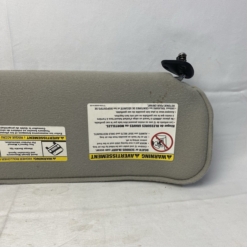 1989-2006 Ford Ranger Sun Visor Pair Set Driver Passenger Left Right ...