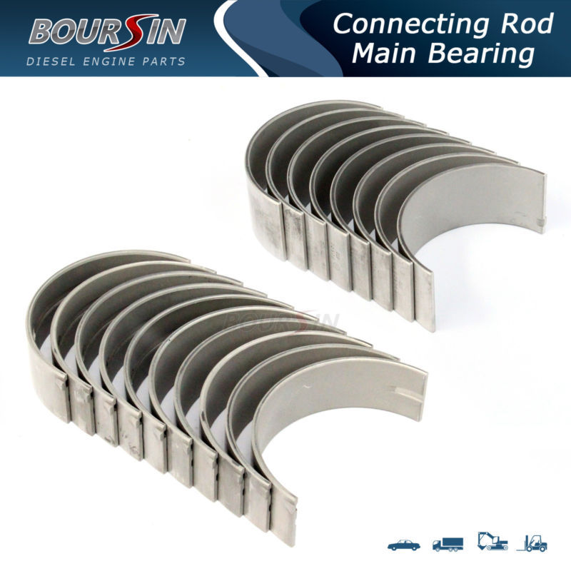 Main bearing & Connecting rod Bearings For Toyota E 2E 4E Engines | eBay