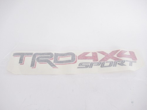 Genuine OEM Toyota 75996-04090-A0 "TRD 4X4 SPORT" Decal Rear Body ...