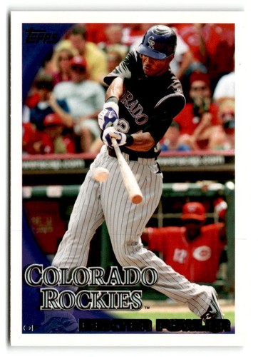 2010 Topps Dexter Fowler #17 Colorado Rockies BASEBALL Card | eBay