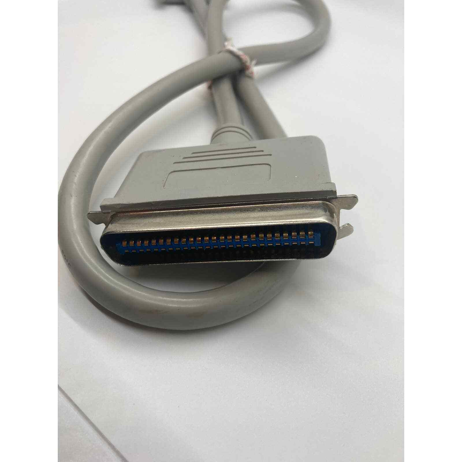 Vintage 2 ft 25 Pin Printer Cable | eBay