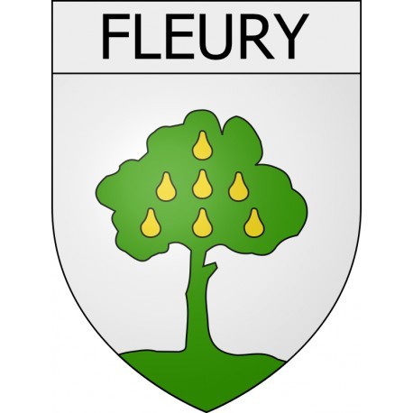 Fleury 11 ville Stickers blason autocollant adhésif Taille:17 cm | eBay