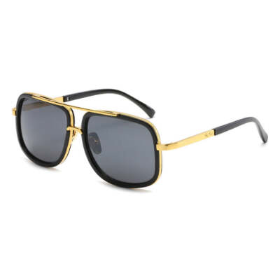 Aviators Fashion Men Sunglasses Gradient Shades Square Boss Designer ...