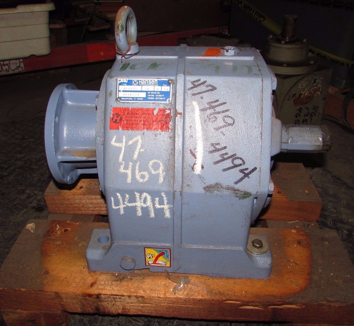 HANSEN TRANSMISSIONS JFN43B GEAR REDUCER J010322 28:1 RATIO**NNB** | eBay