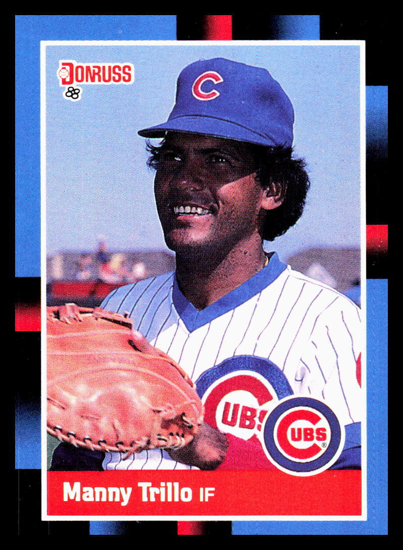 1988 Donruss 516 Manny Trillo Chicago Cubs Baseball Card | eBay