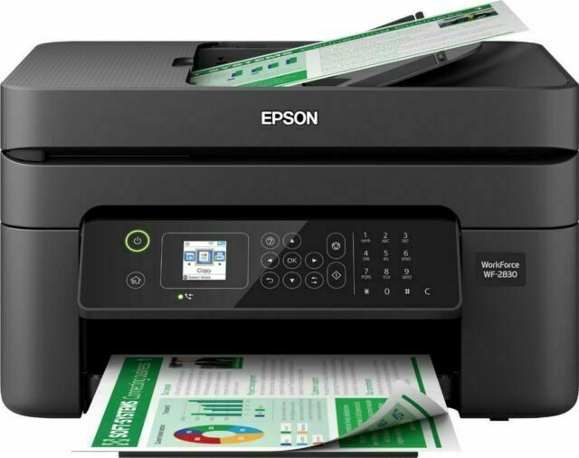 Epson WorkForce WF-2830 All-In-One Inkjet Printer for sale online | eBay