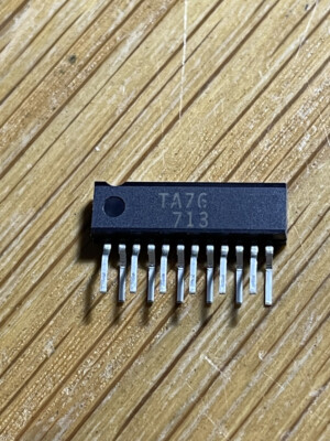 A lot of 10 ROHM TA76 Epitaxial Silicon Transistor Array , 12 pins LF ...