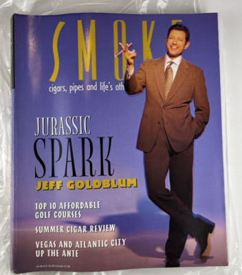 Smoke Magazine, Jeff Goldblum, Jurassic Spark, Summer 1997 | eBay