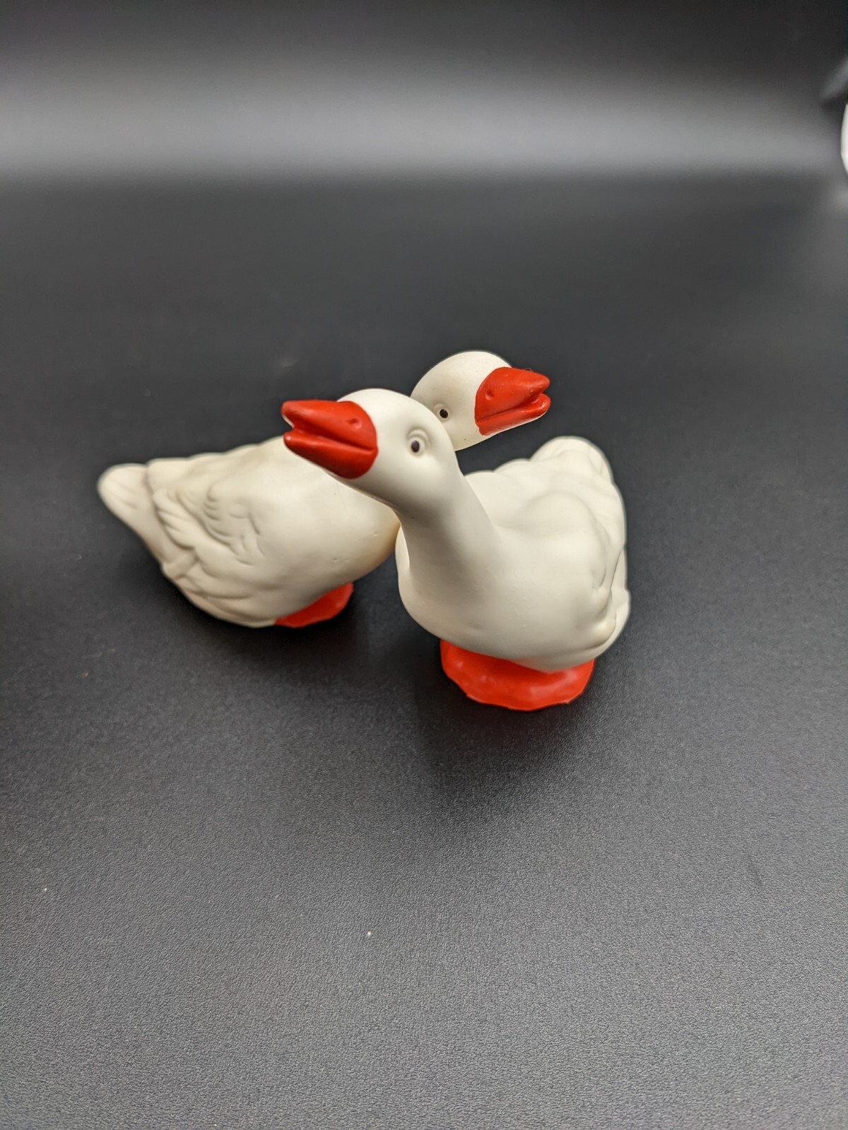 Vintage MJ Hummel Goebel Vinyl Goose Girl Doll w/ Tag and 2 Geese Aus ...