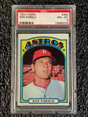 1972 Topps Baseball #394 Ken Forsch PSA 8 | eBay