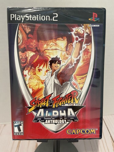 Street Fighter Alpha Anthology PS2 Brand New Factory Sealed US Version ...