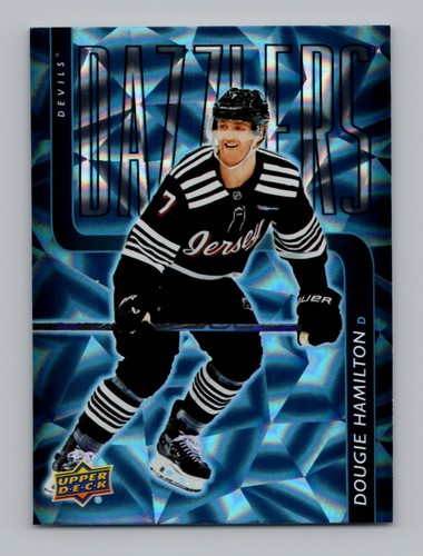 2025-26 Upper Deck Hockey #DZ-25 Dougie Hamilton Blue Dazzlers New ...