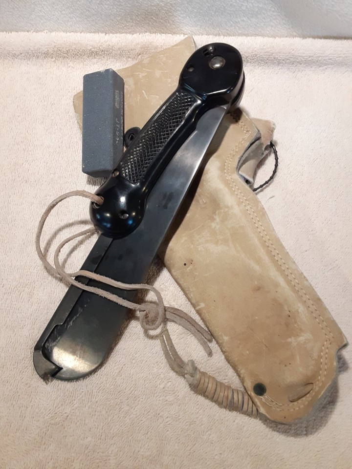 VINTAGE WW2 IMPERIAL PROV. RI. PILOTS SURVIVAL FOLDING BOLO MACHETE W ...