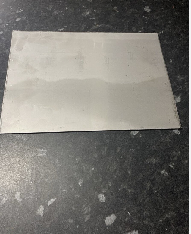 3mm Thick Stainless Steel Plate off Cut Grade 316. 248mm X 140mm | eBay UK