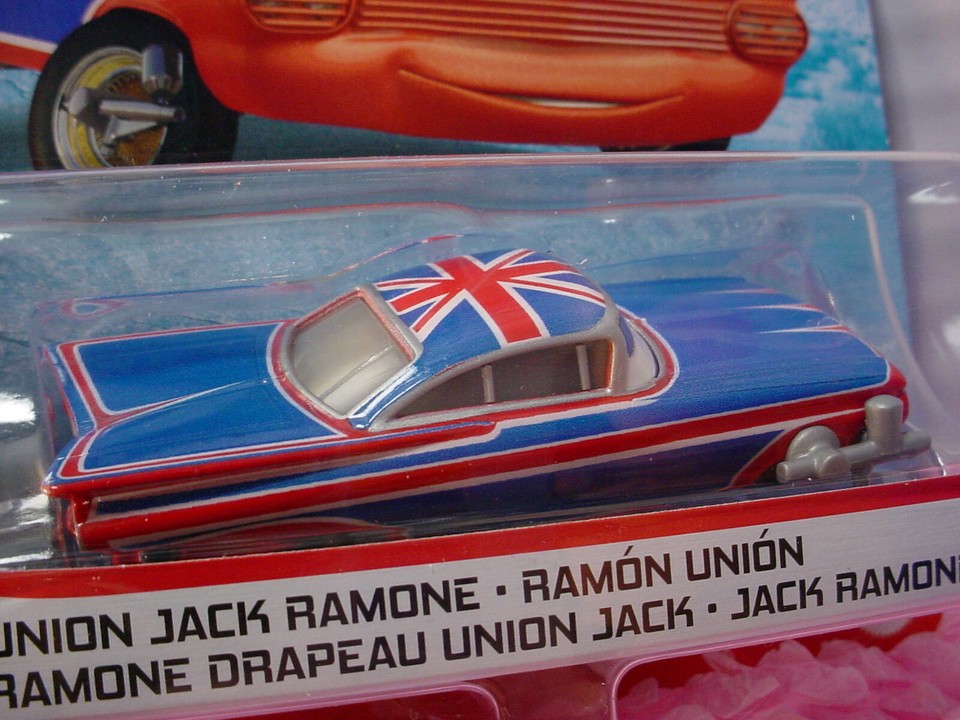2020 Disney PIXAR Cars UNION JACK RAMON Ramón Unión blue/red LONDON ...