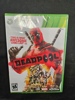 Deadpool Xbox 360 FACTORY SEALED! X-Men Wolverine Marvel 47875769892| eBay