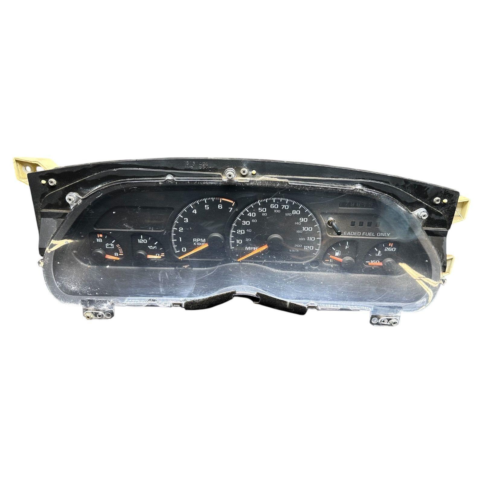 Chevy Camaro Base Coupe 3.8L MPH Cluster Speedometer 1996 | eBay
