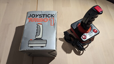 Joystick Turbo 1 in OVP BOX von Computek Amiga Atari MSX Commodore ...