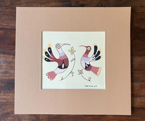 Robert Montoya - Soe-Khuwa-Pin - Santa Fe - Bird Screenprint | eBay