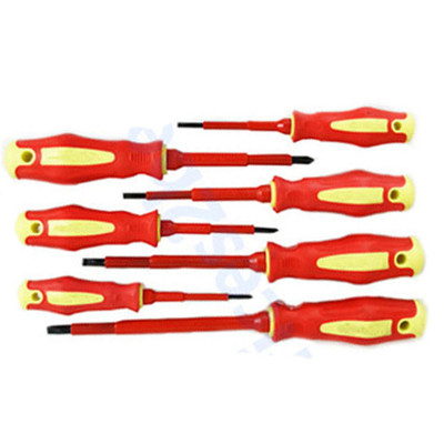 7PC INSULATED SOFT GRIP 1000V VDE ELECTRICIANS SCREWDRIVER SET PHILLIPS ...