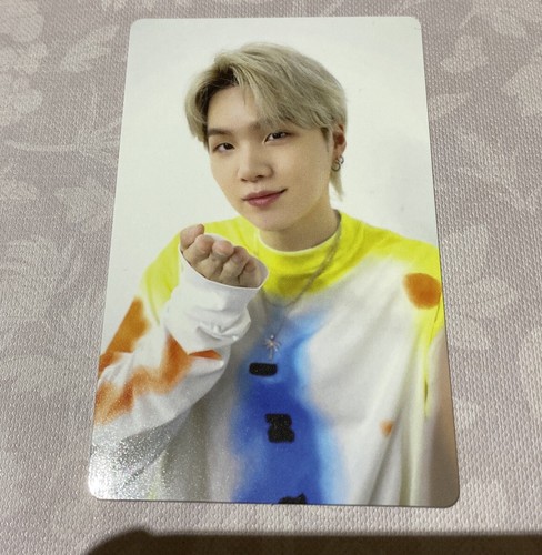 BTS JAPAN OFFICIAL FANCLUB MOBILE W Member Limited Photo Card PC SUGA ...