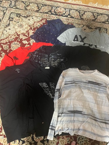 Bundle of Versace and Armani Shirts - used: no tares, rips, or stains ...