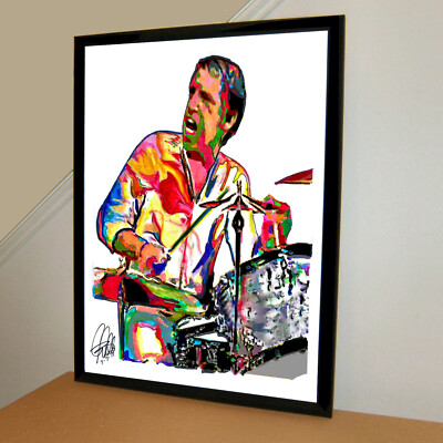 Buddy Rich Drummer Drums Jazz Big Band Music Poster Print Wall Art ...