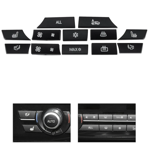 1 Set Button Key Caps A/C Heater Switch Repair Kit 61319313923 For BMW ...